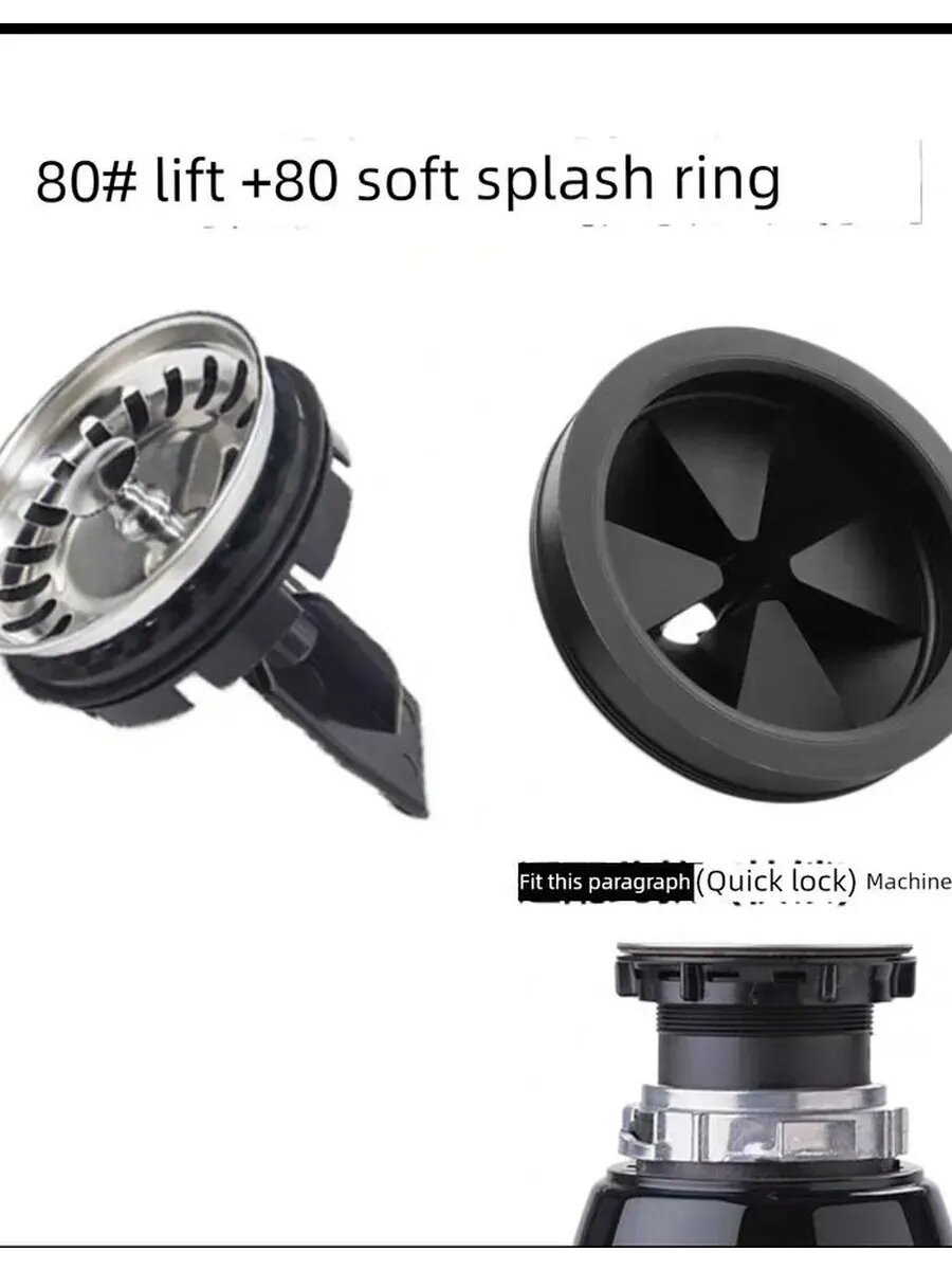 Аксессуар для измельчителя-80мм подача+80мм кольцо