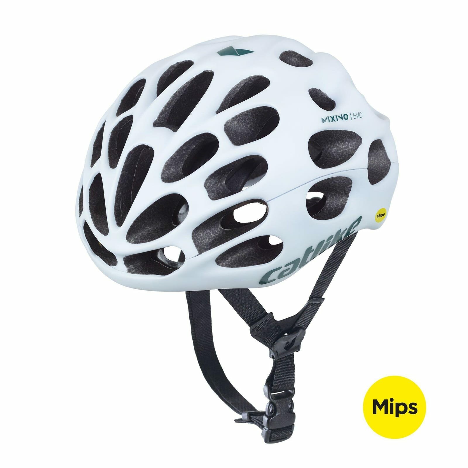 DECATHLON шлем защитный Catlike Mixino Evo MIPS, белый, размер S (52-54 см)