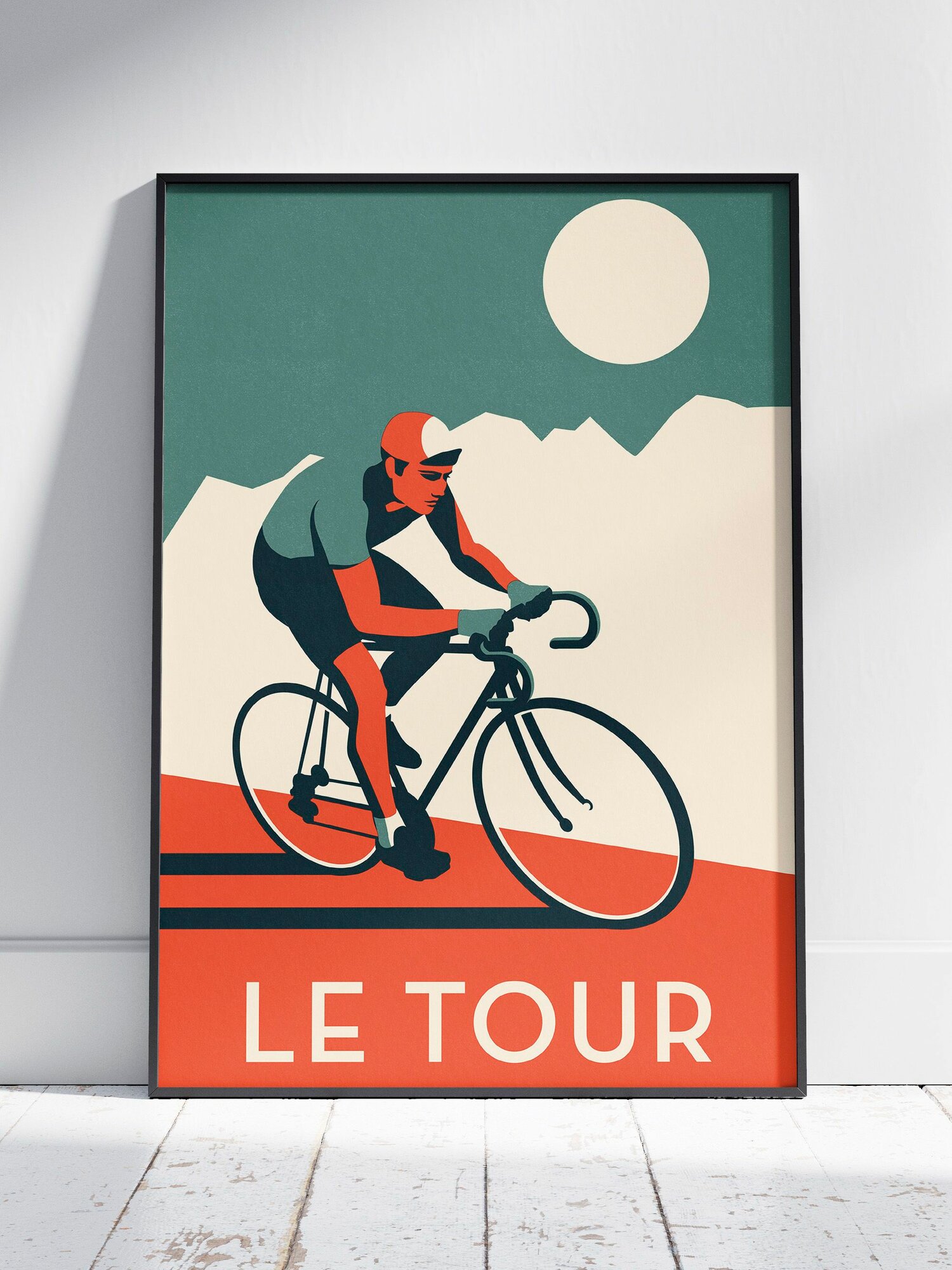 Плакат на стену для интерьера Велосипеды (Bicycle 6) - Постер по ЗОЖ формата A4 (21x30 см)