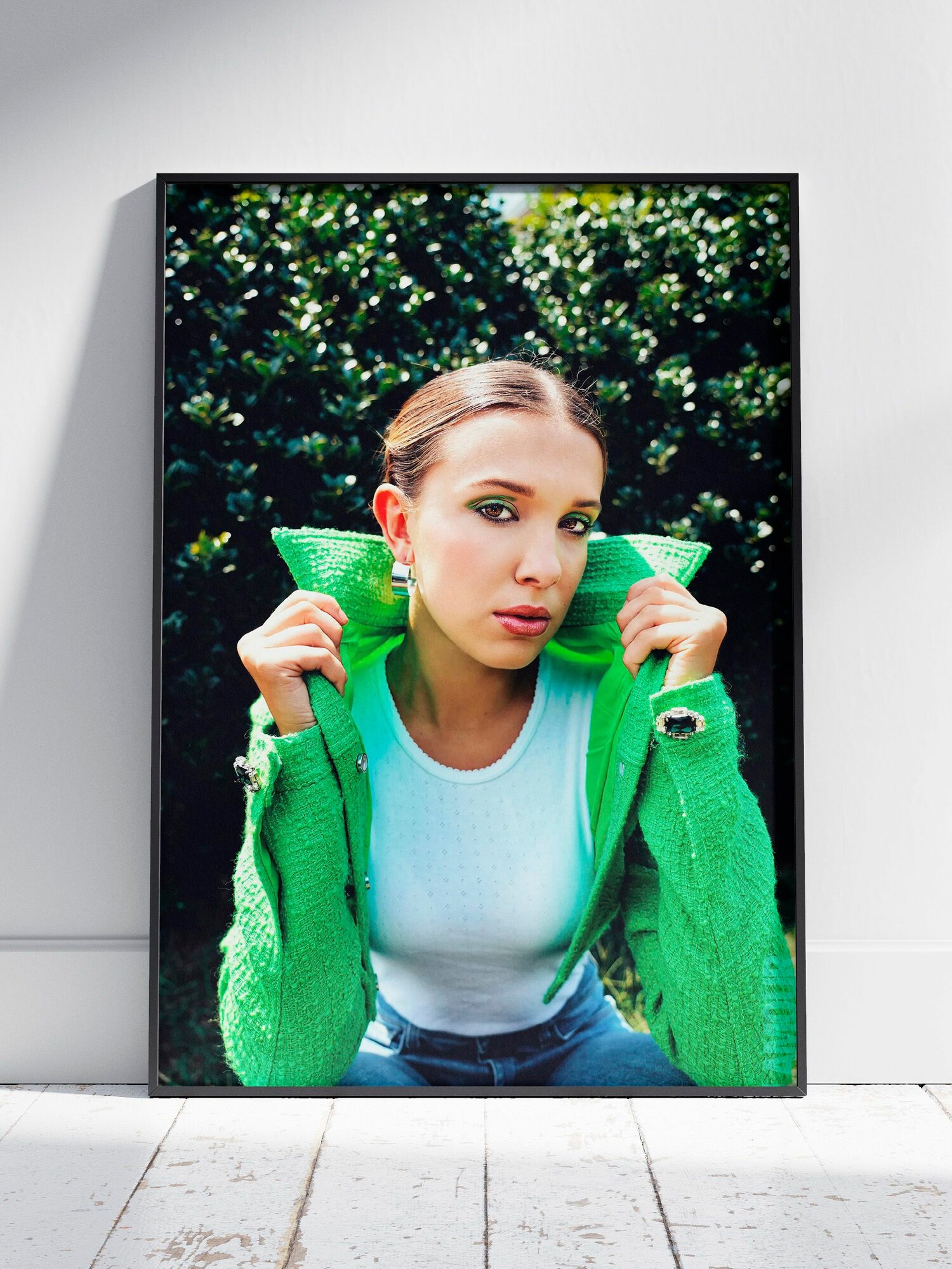 Плакат на стену для интерьера Милли Бобби Браун (Millie Bobby Brown 15) - Постер по актеру фильма, кино, сериала формата A4 (21x30 см)