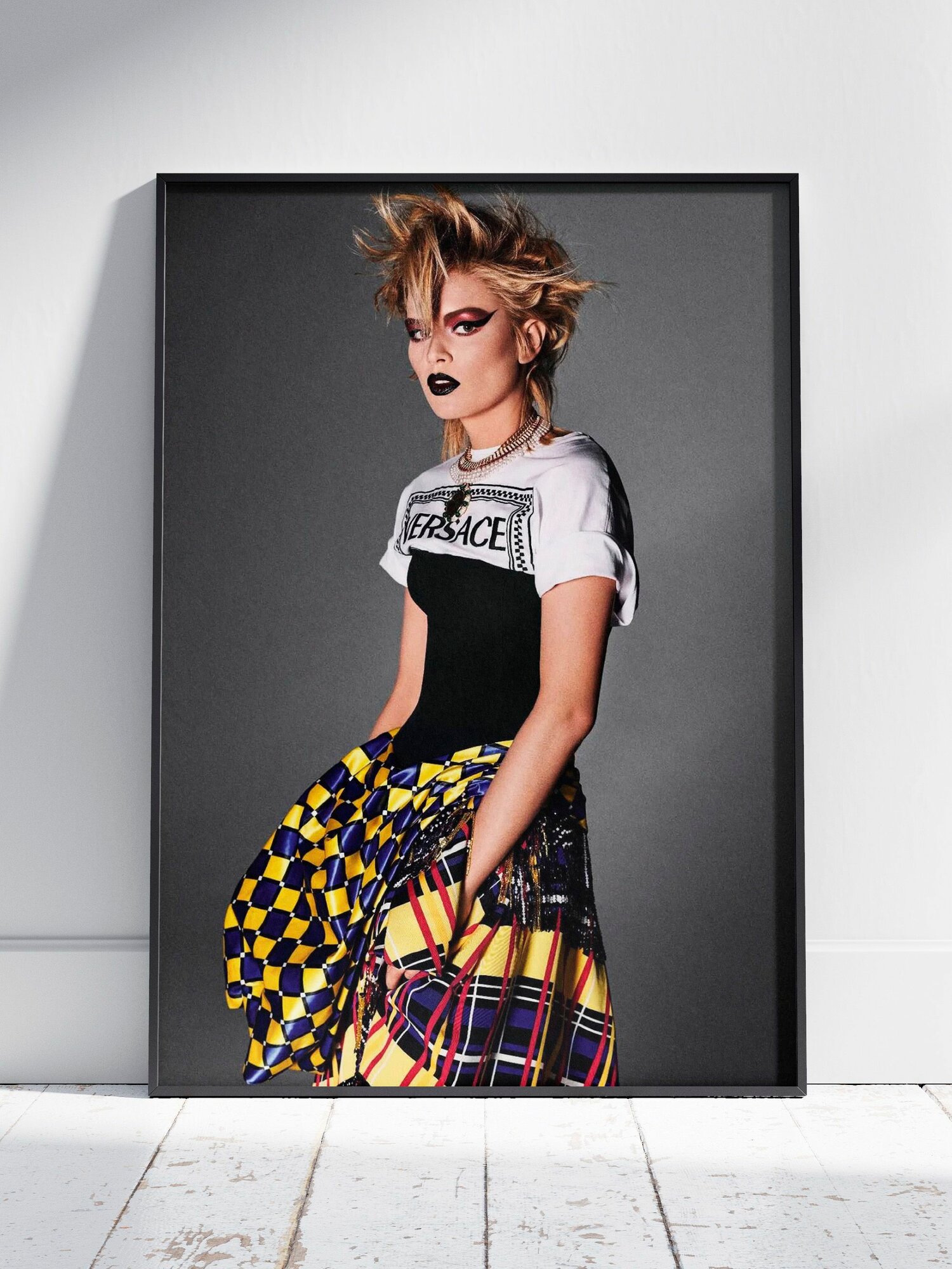 Плакат на стену для интерьера Стиль Панк (Punk Style 6) - Постер по моде и эстетике формата A4 (21x30 см)