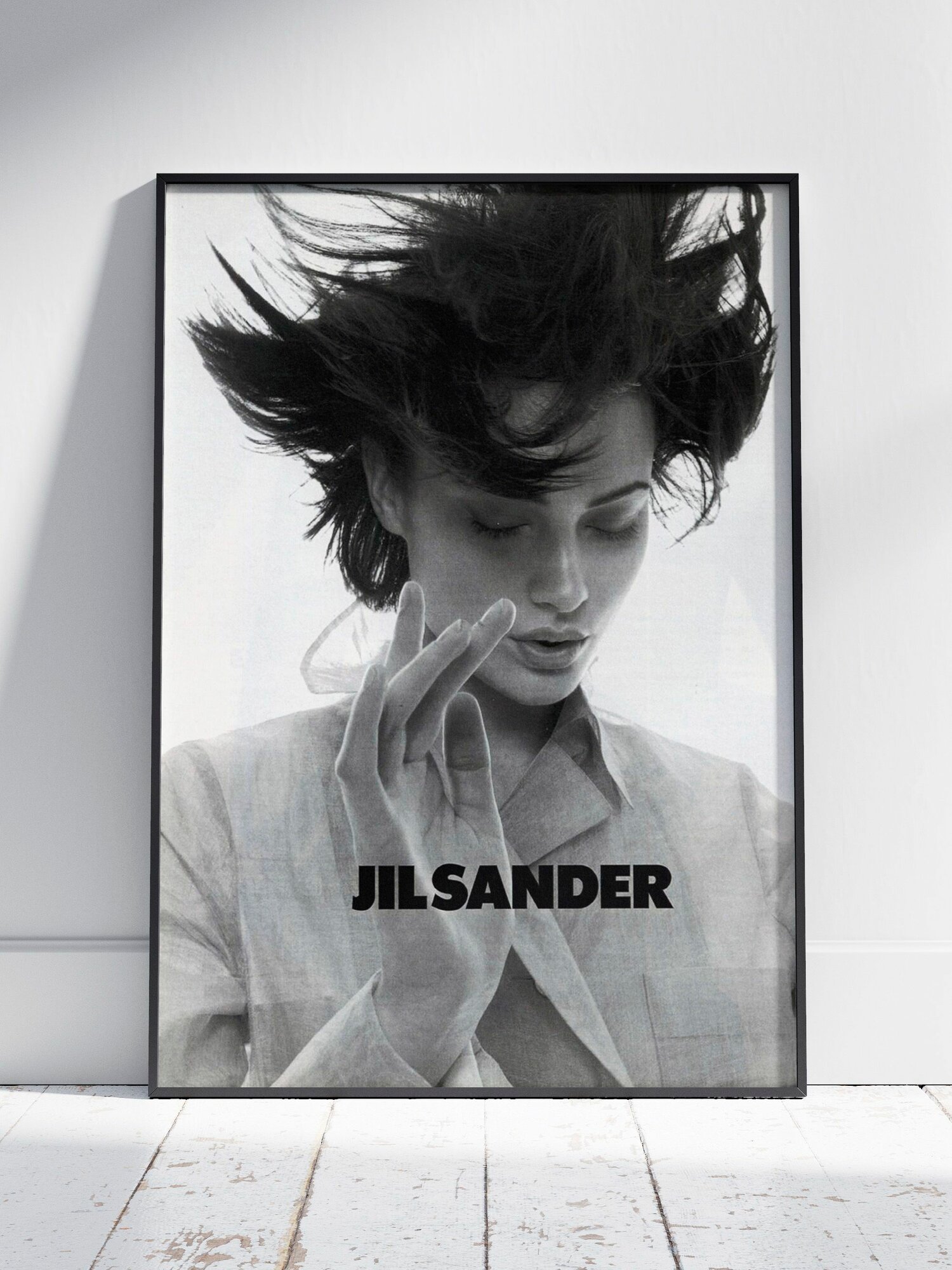 Плакат на стену для интерьера Джил Сандер (Jil Sander 5) - Постер по модели и эстетике формата A4 (21x30 см)
