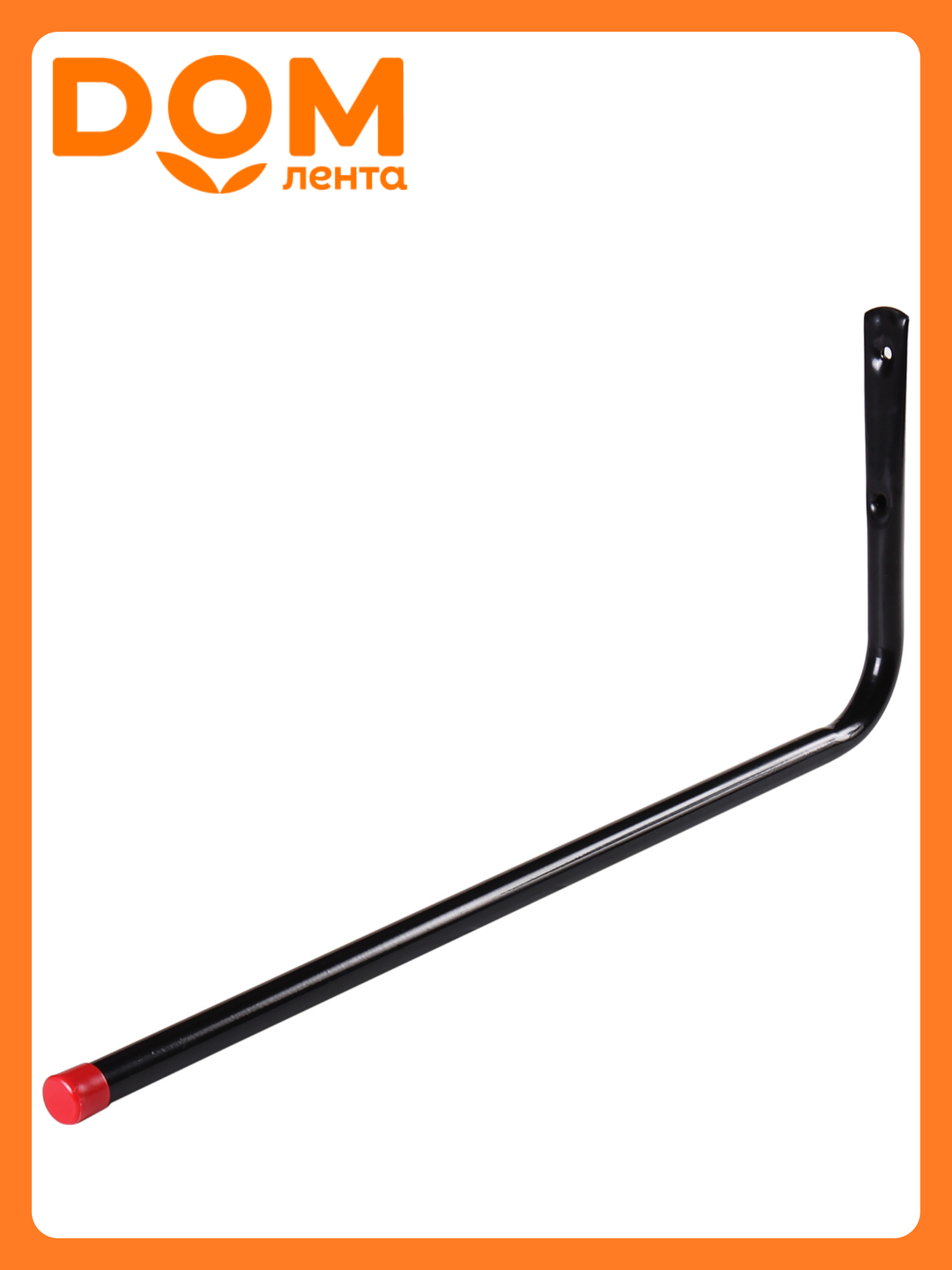 Прямой Крючок Larvij LG021V черный L 20 см