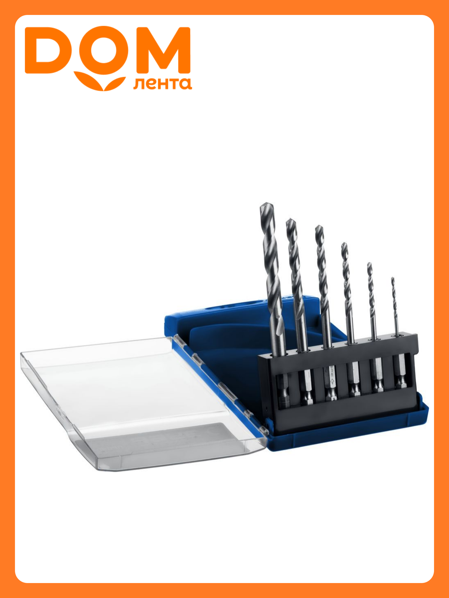 Набор сверл ЗУБР 29623-H6_z01, по металлу, HSS, шестигранный хвостовик, 6шт