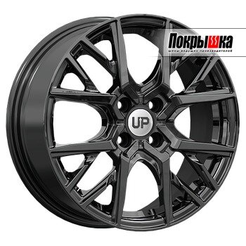 Диски литые Wheels UP Up124 6.5х16/4х100 D54.1 ET49.0, New Black