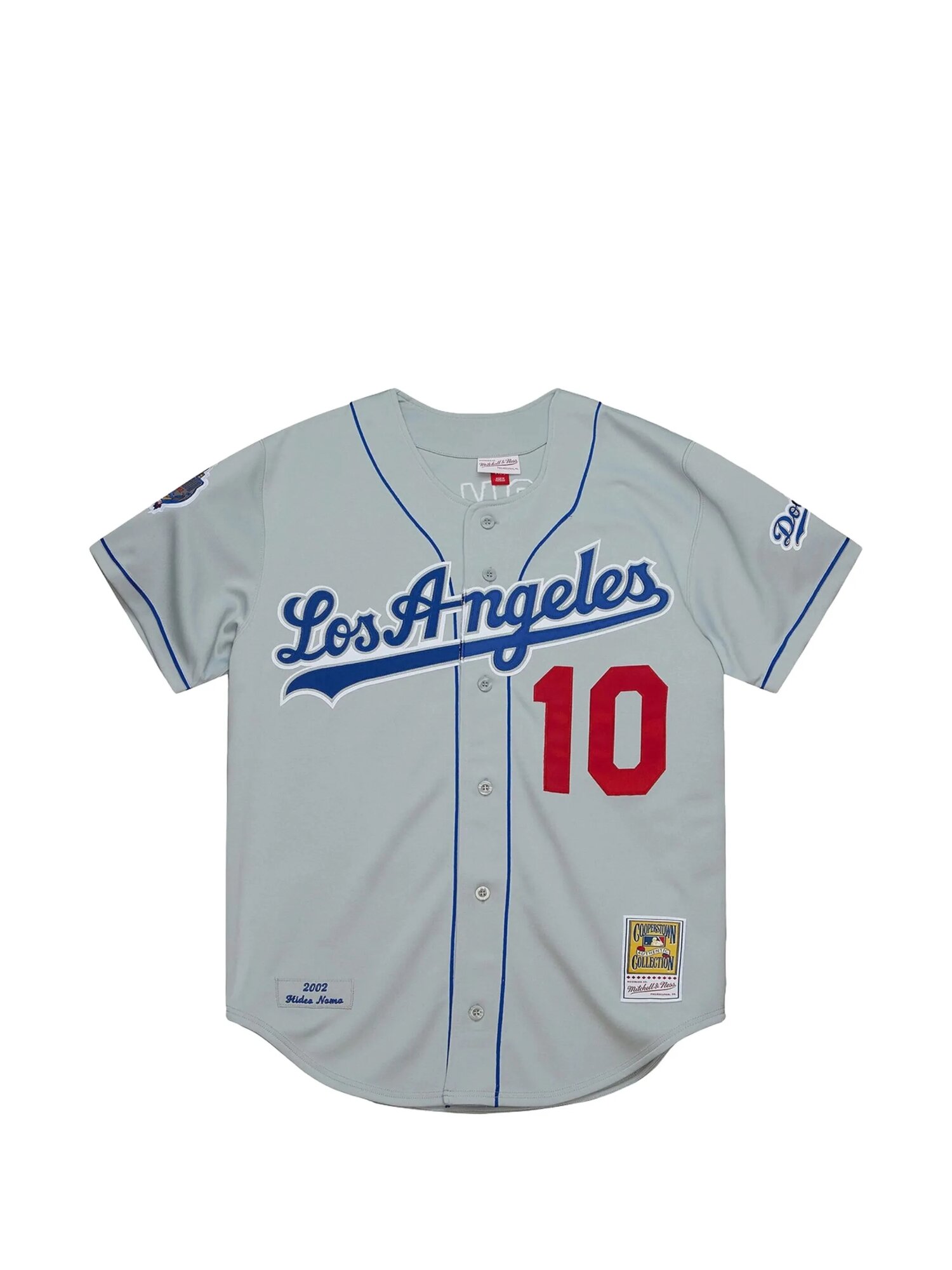 Футболка Mitchell & Ness Hideo Nomo Los Angeles Dodgers Grey 2002