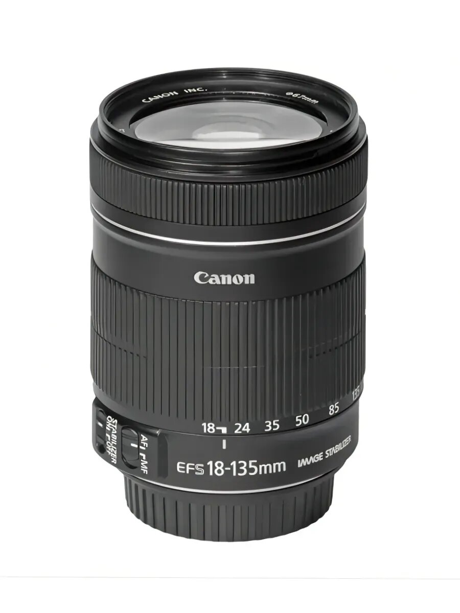 Объектив Canon EF-S 18-135 mm f/3.5-5.6 STM, для фото и видеотехники