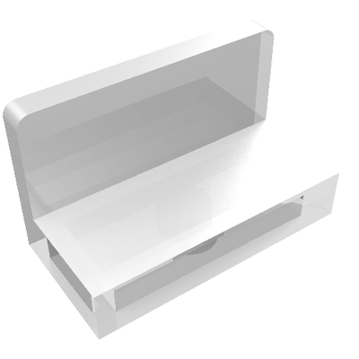 Деталь Lego 4865b Panel 1 x 2 x 1 with Rounded Corners