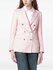 Пиджак Tagliatore Button double-breasted blazer, размер 46, pink