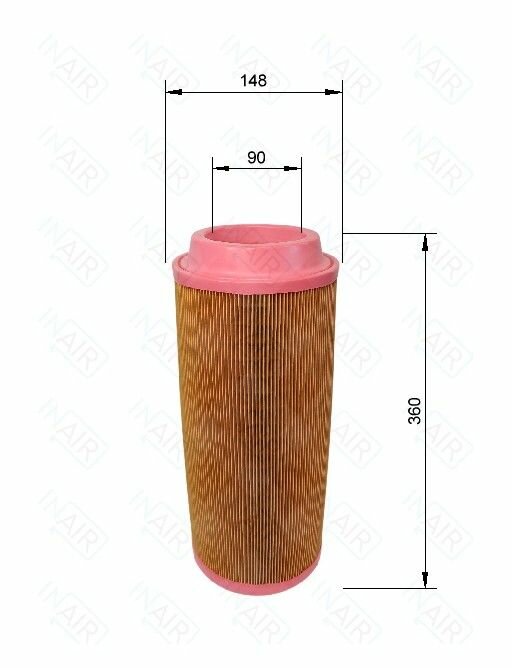 Воздушный фильтр C15300/A0117/635400/2914930400/B207/MP117/SA6671/SA6700/480028/SA17100/3002606500