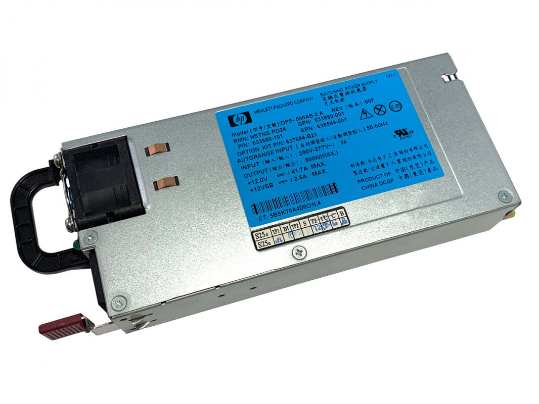 Резервный Блок Питания HP DPS-500AB-2 A 500W