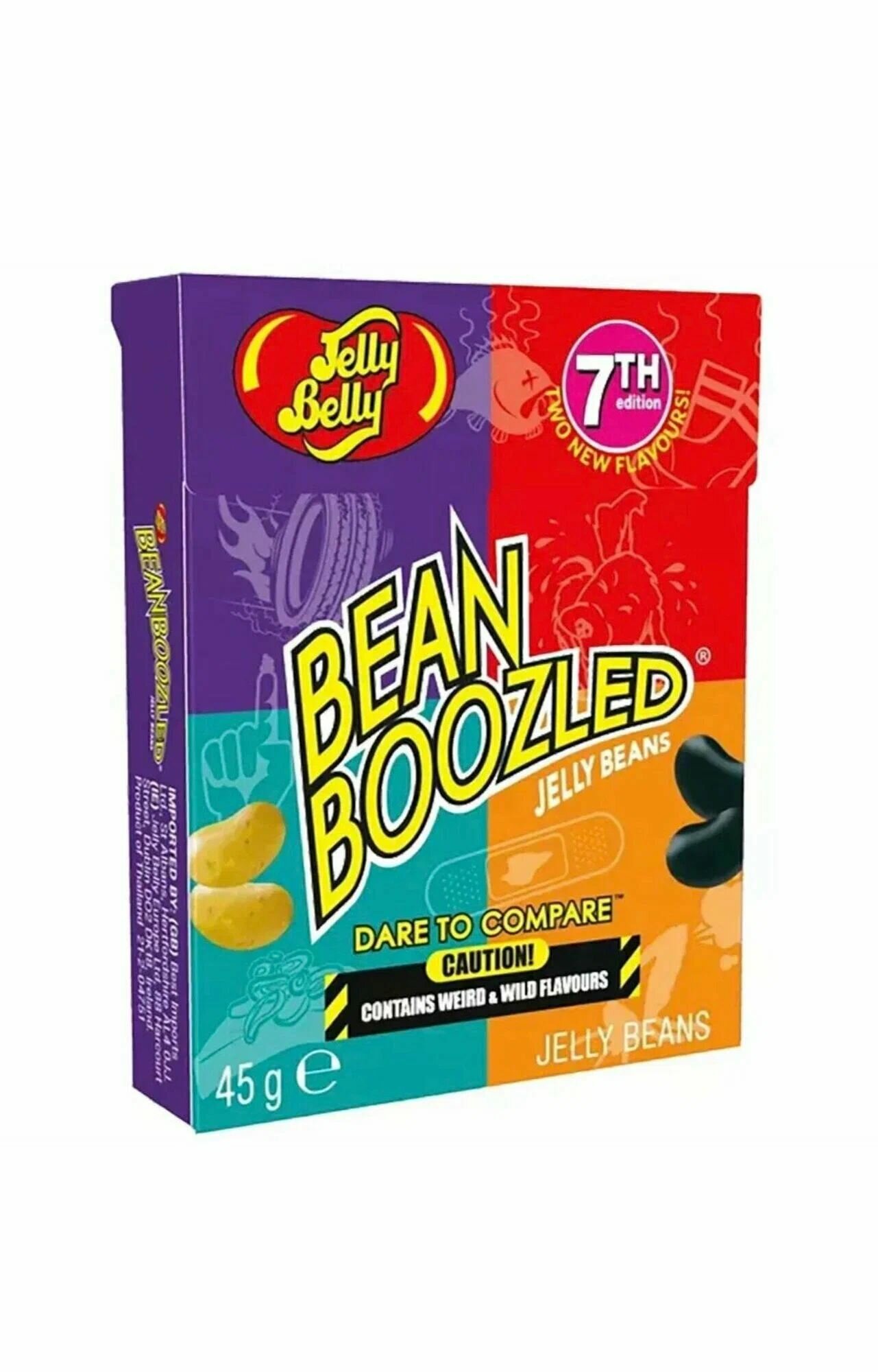 Жевательные конфеты Jelly Belly Bean Boozled /Джелли Белли Бин Бузлд ассорти, гадкие вкусы