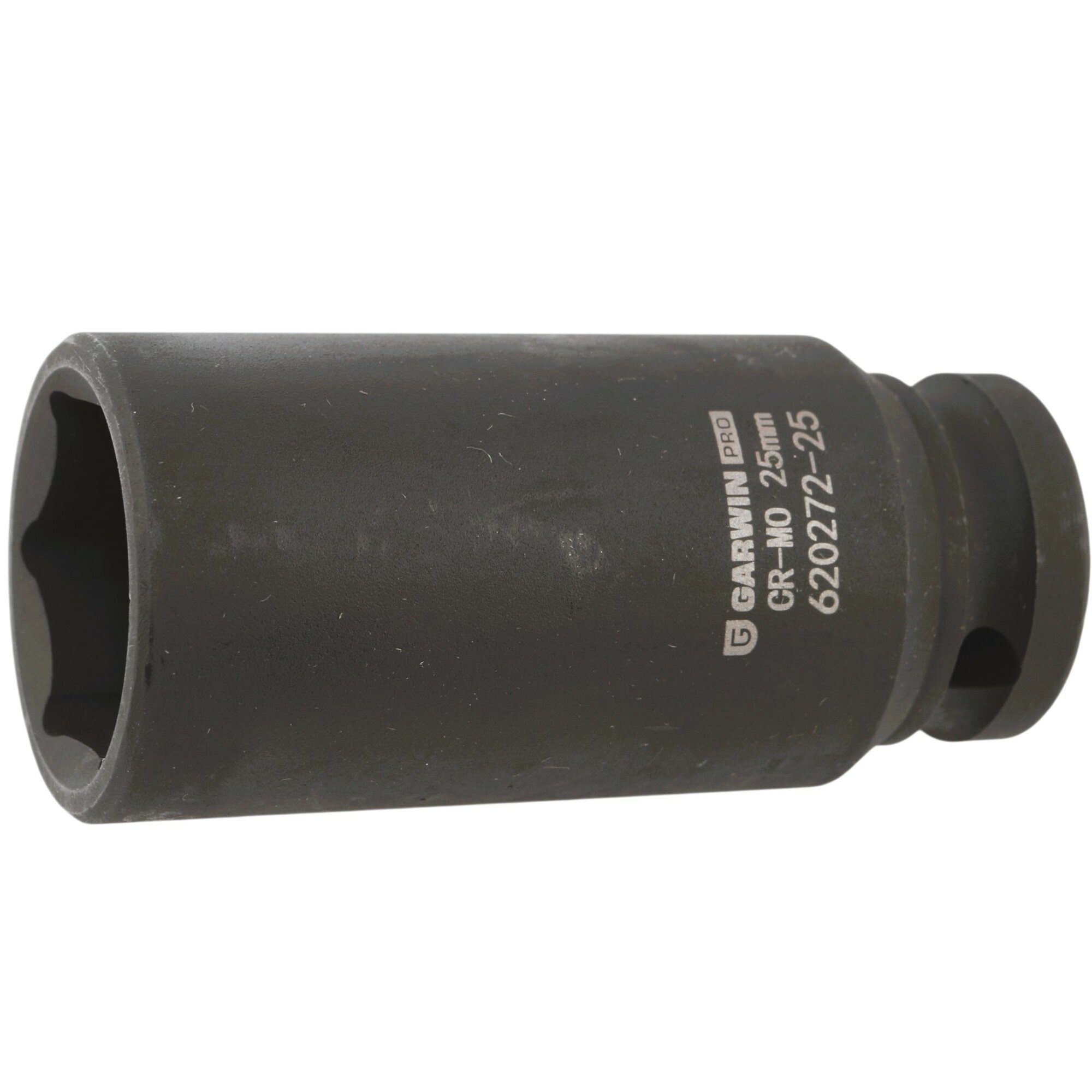 GARWIN PRO 620272-25 Головка, 1/2", 25 мм, торцевая, 6-гранная, ударная, глубокая