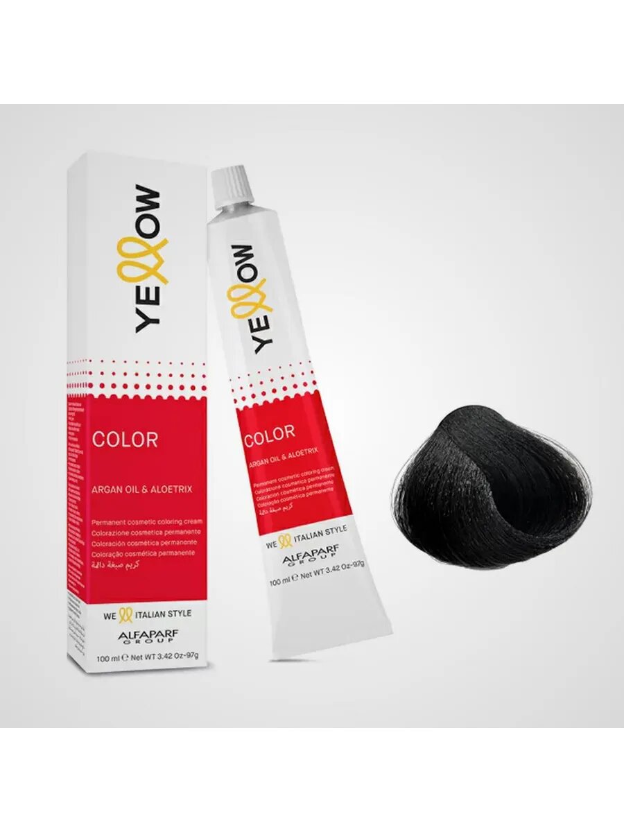 PROFESSIONAL Ye Color Permanent Coloring Cream Краска 100 мл