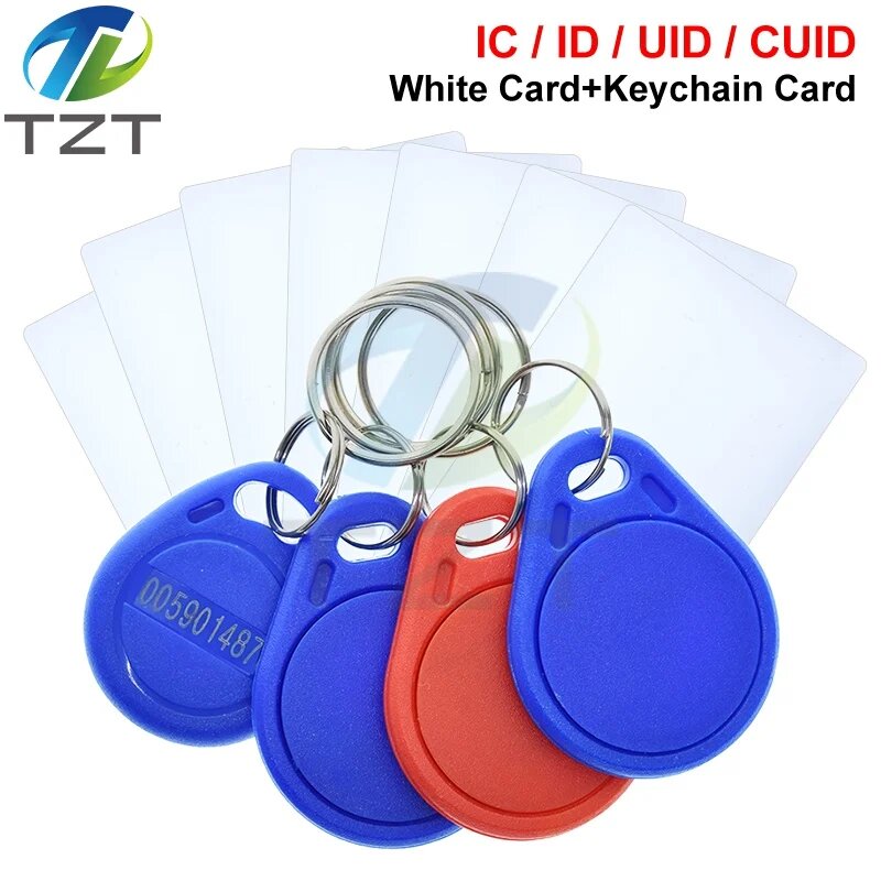 Перезаписываемая RFID карта DIYTZT 10PCS CUID Key — фото 1