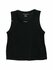 Топ MAJESTIC FILATURES Crew-neck tank top, размер 42, black/black