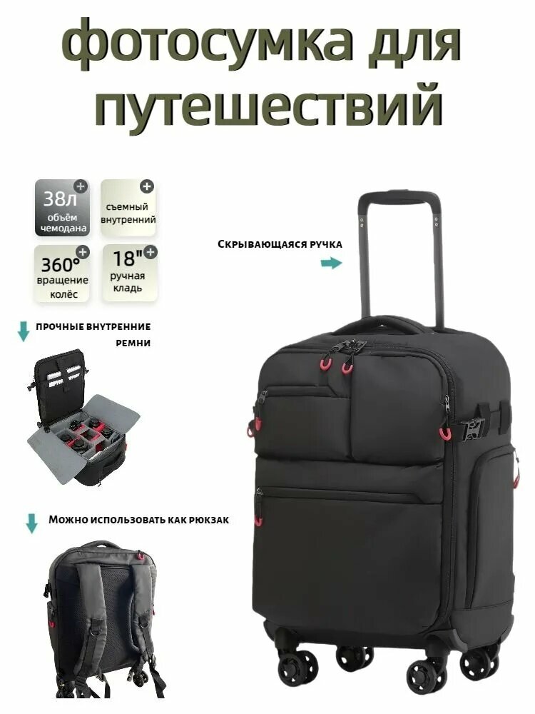 Рюкзак-чемодан для фототехники