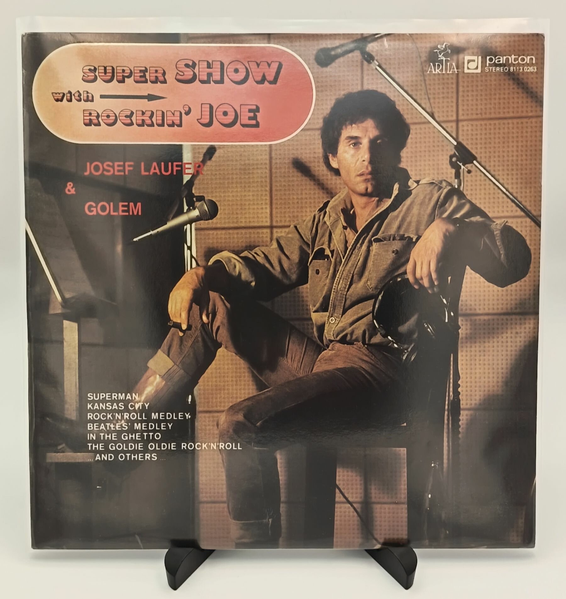 Josef Laufer, Golem - Super Show With Rockin' Joe, LP. Виниловая пластинка NM/NM.