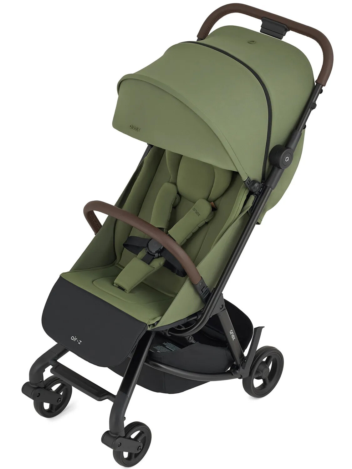 Коляска прогулочная Anex AIR-Z Plus, оливковый (elvie)