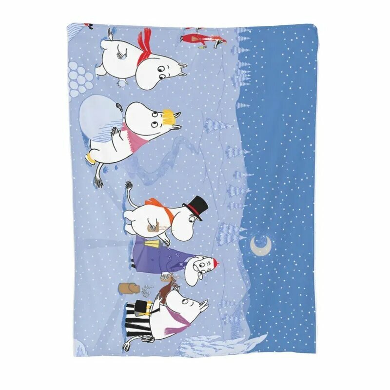 MXEB Плед Moomin Пледы Муми-тролли , Фланель, 200 см х 150 см