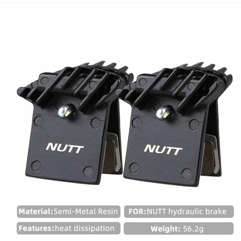 NUTT 2 шт. Колодки дискового тормоза для велосипеда, гидравлический суппорт, подогрев с охлаждением