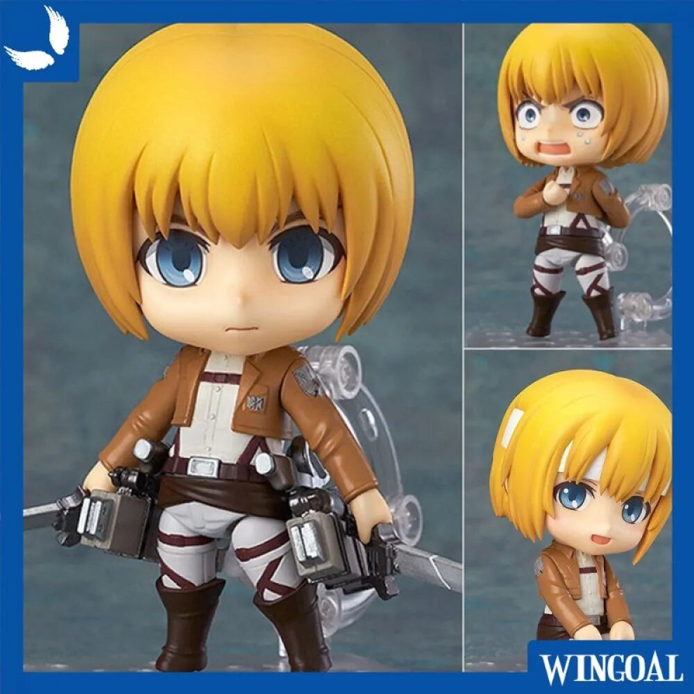 Фигурка атака титанов обзорные культуры Армин Арлерт / Attack on Titan Armin Arlert нендороид Подарки для болельщиков (10 см) 435