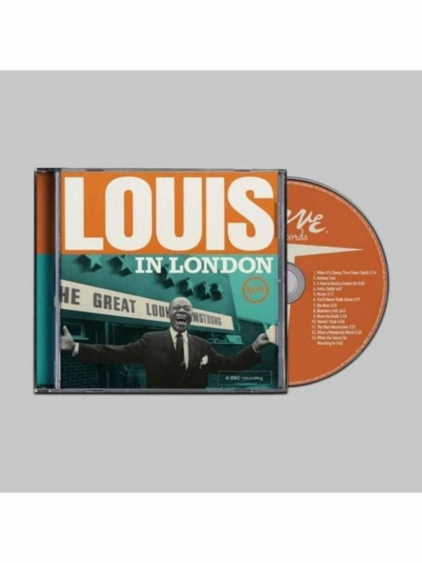 Музыка CD Louis Armstrong - Louis In London /> CD, Album, New