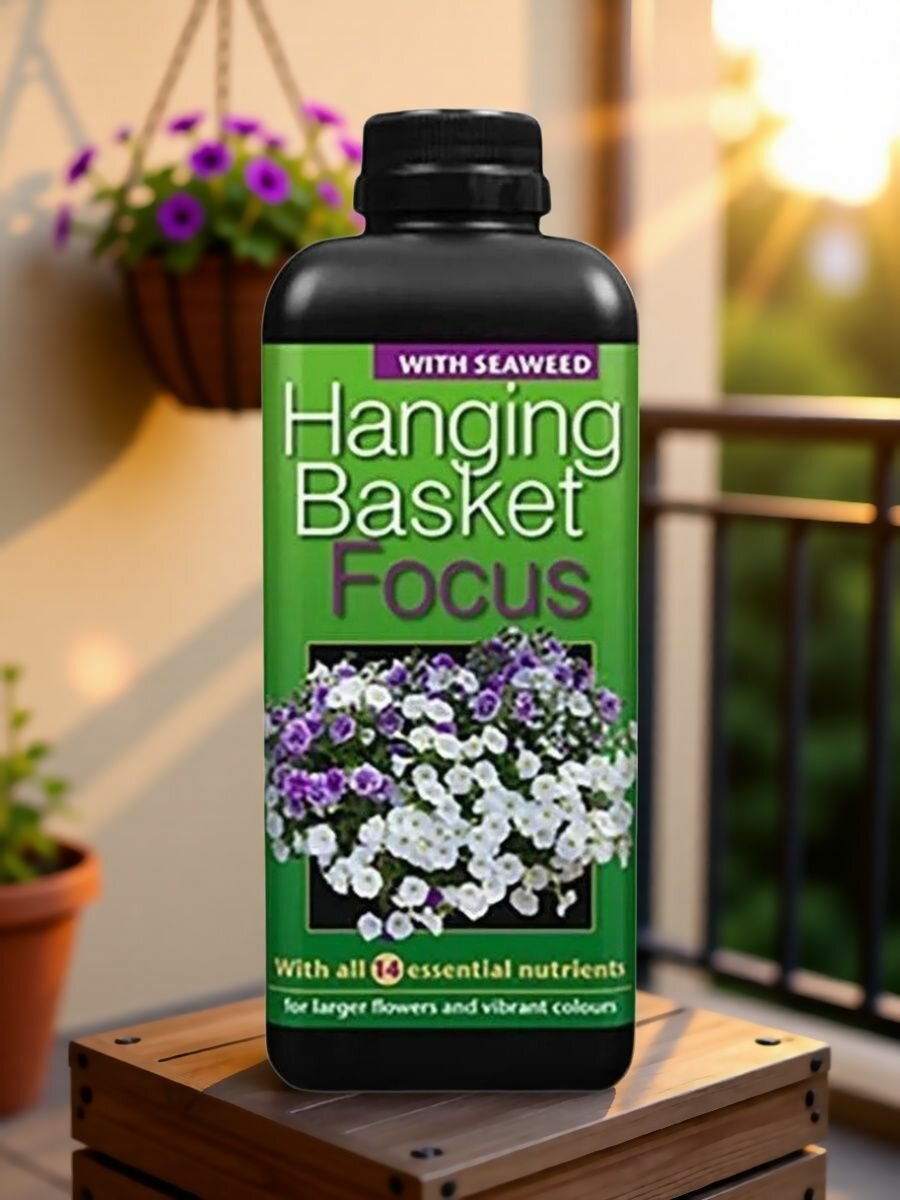 Growth Technology удобрение для растений в подвесных кашпо Hanging Basket Focus 1000 мл