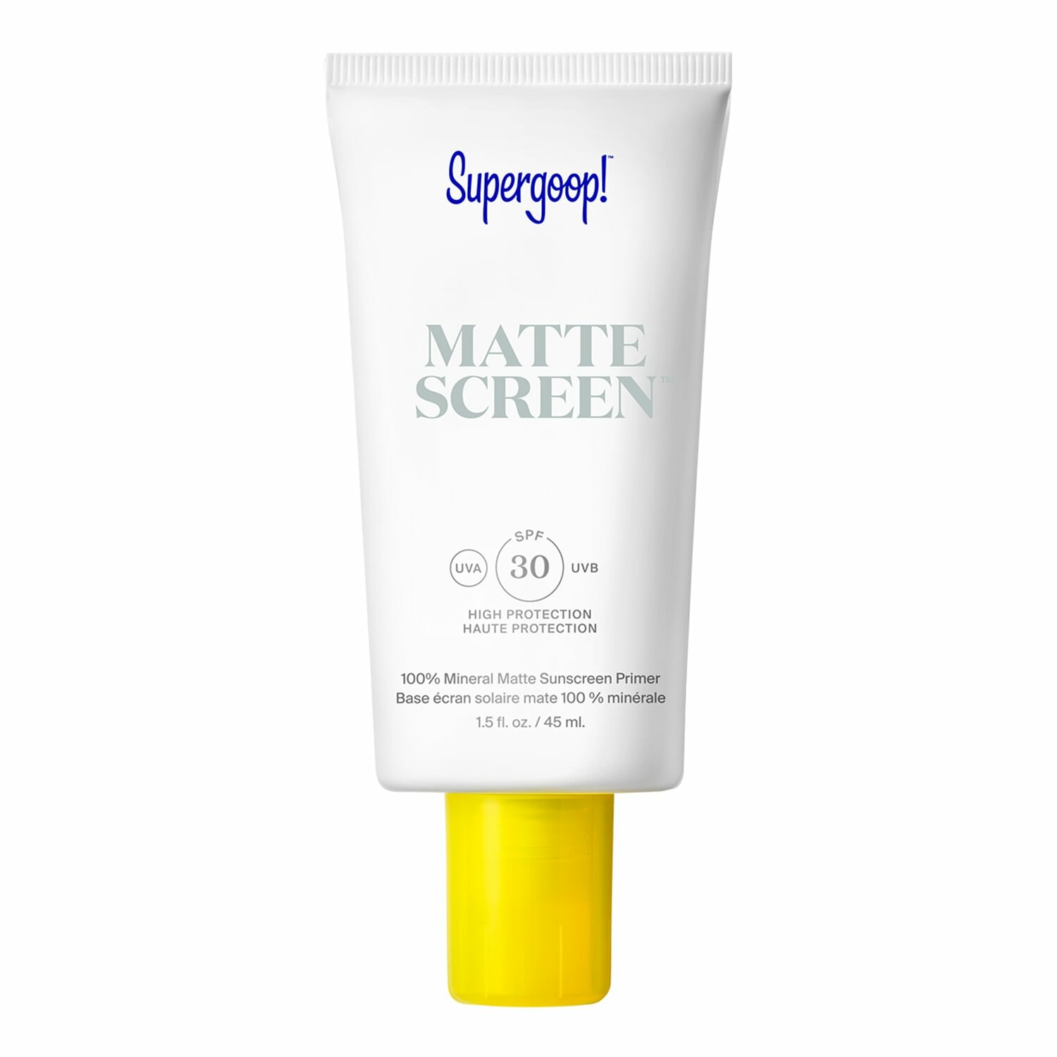 Supergoop матовый праймер под макияж с SPF 30 PA+++ Matte Screen 45 мл 657782