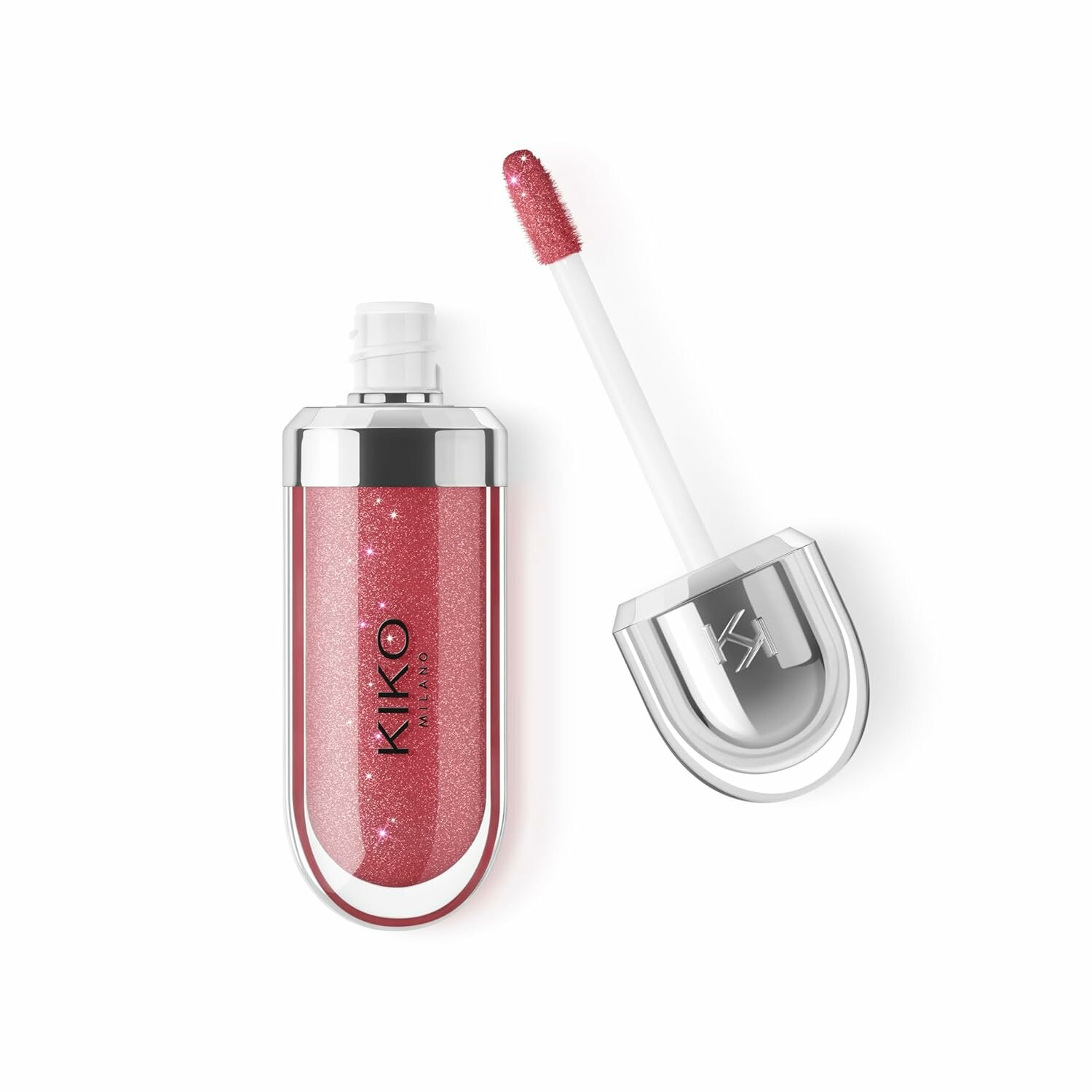 Блеск для губ KIKO Milano 3D Hydra – сияющий, увлажняющий, придающий объем, нелипкий, питательный.