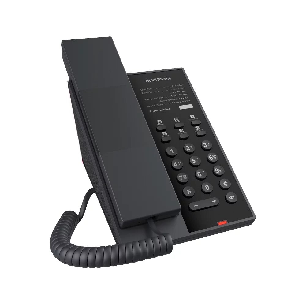 Отельный IP телефон Fanvil H602, 2 SIP-аккаунта, PoE, без б/п