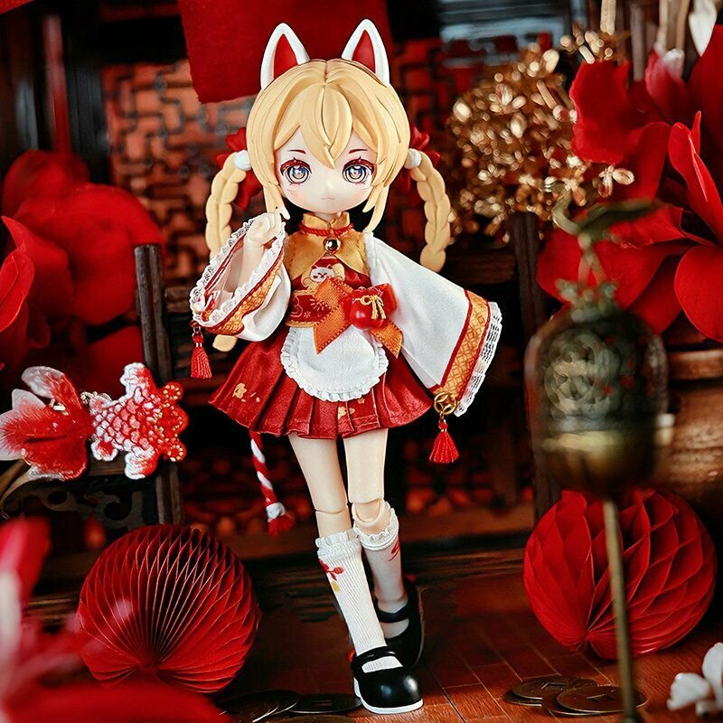 Nagi 6-я генерация / Тань Фэн Инь / 12-суставная аниме-кукла/18.5cm