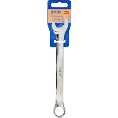 Ключ комбинированный HELFER HF002031 17 мм Cr-V пластиковый холдер