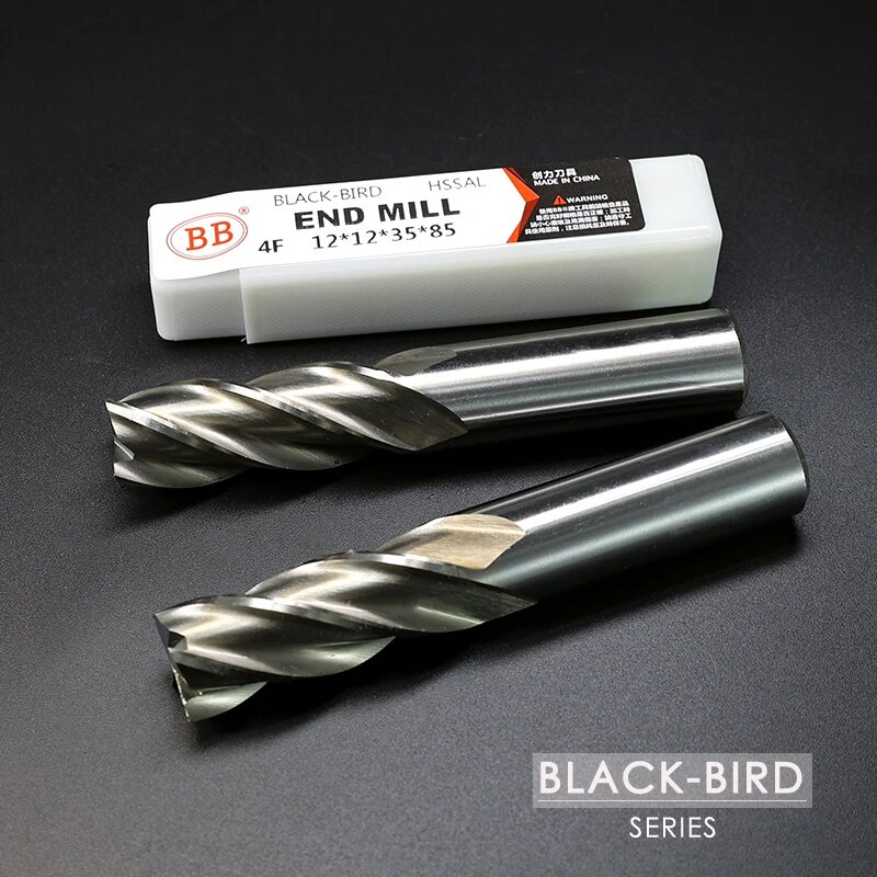 Фреза BB BLACK-BIRD HSS D1-32мм 2/3/4 зубьев 4 Flutes-HSS, 5mm