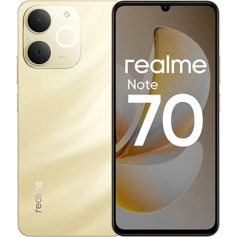 Смартфон Realme Note 70 6/128Gb золотой