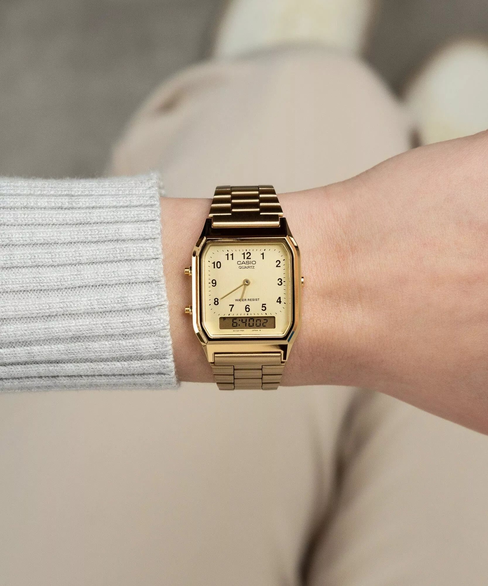 Наручные часы CASIO Collection, золотистый — фото 1
