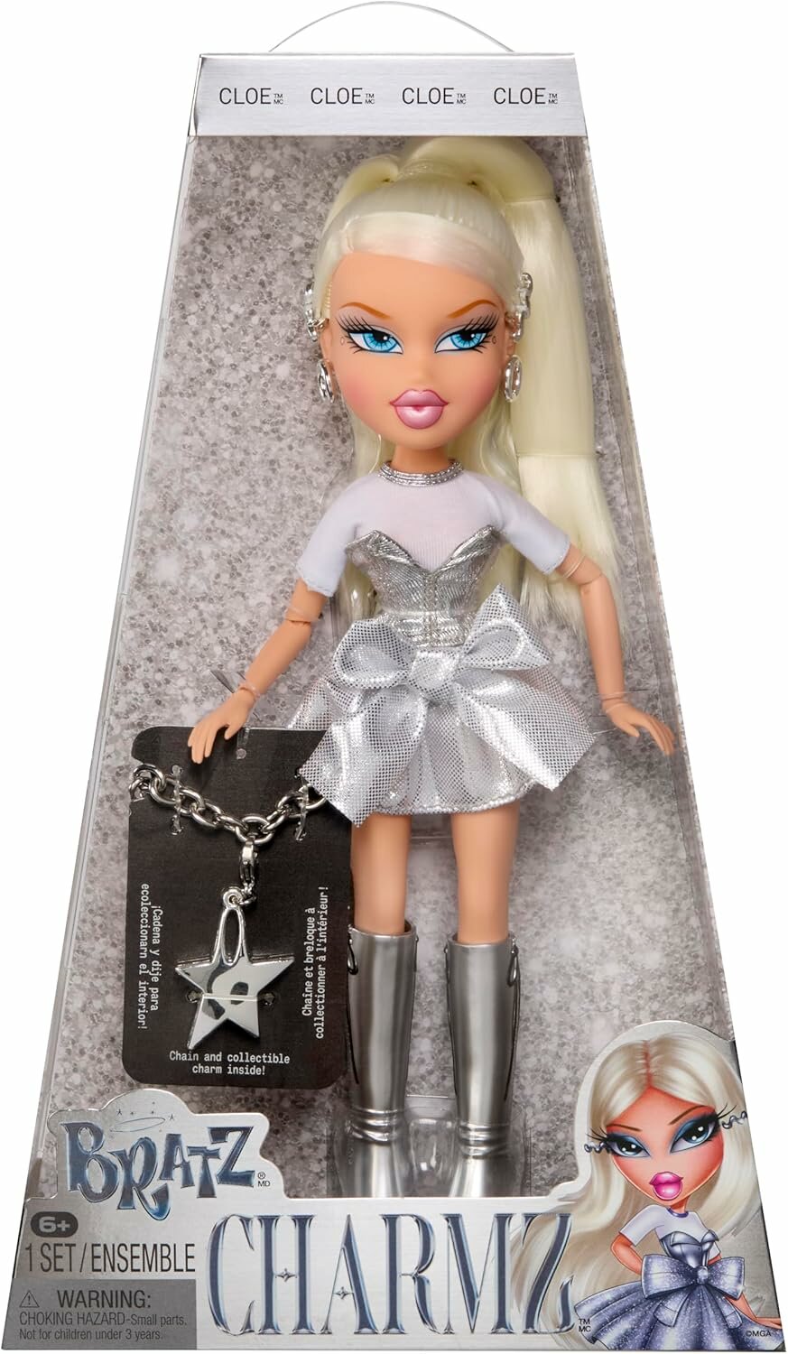 Кукла Bratz Charmz - Коллекционная кукла Cloe с коллекционным браслетом - Братц 599333