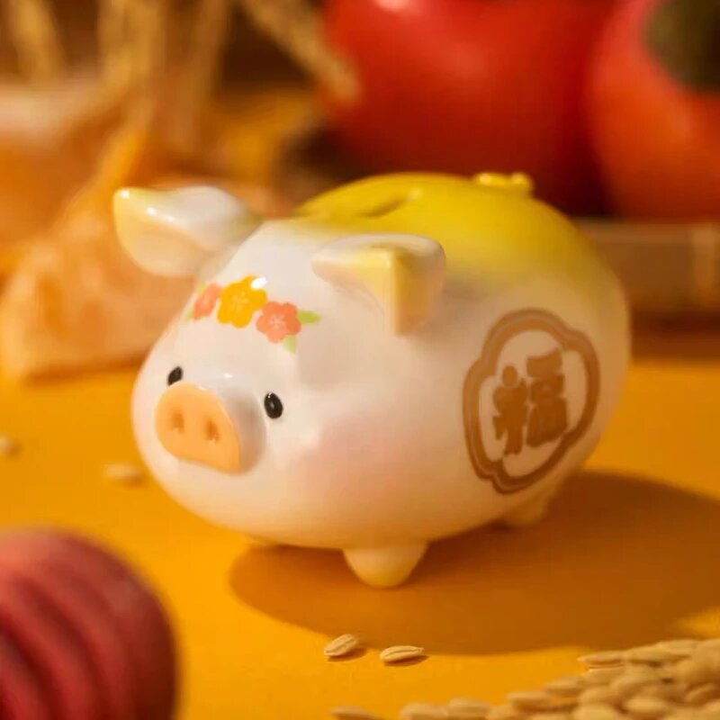 Фигурки LuLu The Piggy Lucky Fortune Piggy Series из ПВХ
