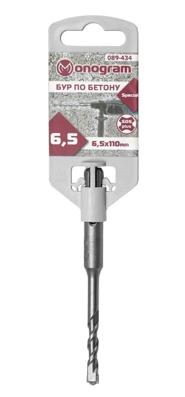 Бур для перфоратора SDS-plus D6,5х110мм по бетону (серия Special)********************************