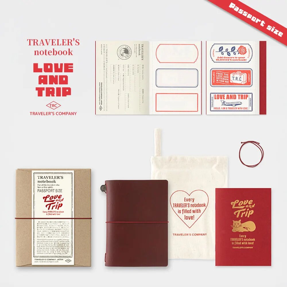 Блокнот Traveler's Notebook Love and Trip, Passport Book Body