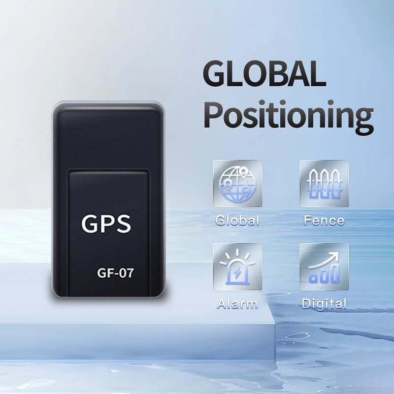 GPS-трекер GF07 Для Автомобиля, Миниатюрный, Портативный, С Сильным Магнитом, Устройство Для Предотвращения Угона И Потери