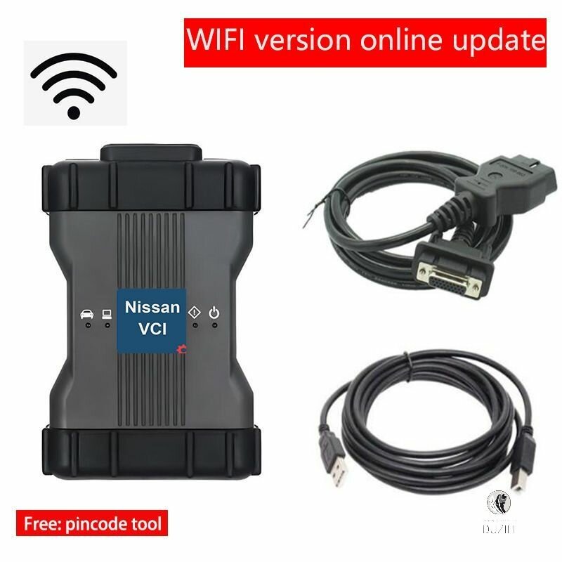 OBD2 сканер для Nissan Consult3 V226 WiFi/USB — ПО Consult3 V226, поддержка моделей с 2005+, пожизненная лицензия