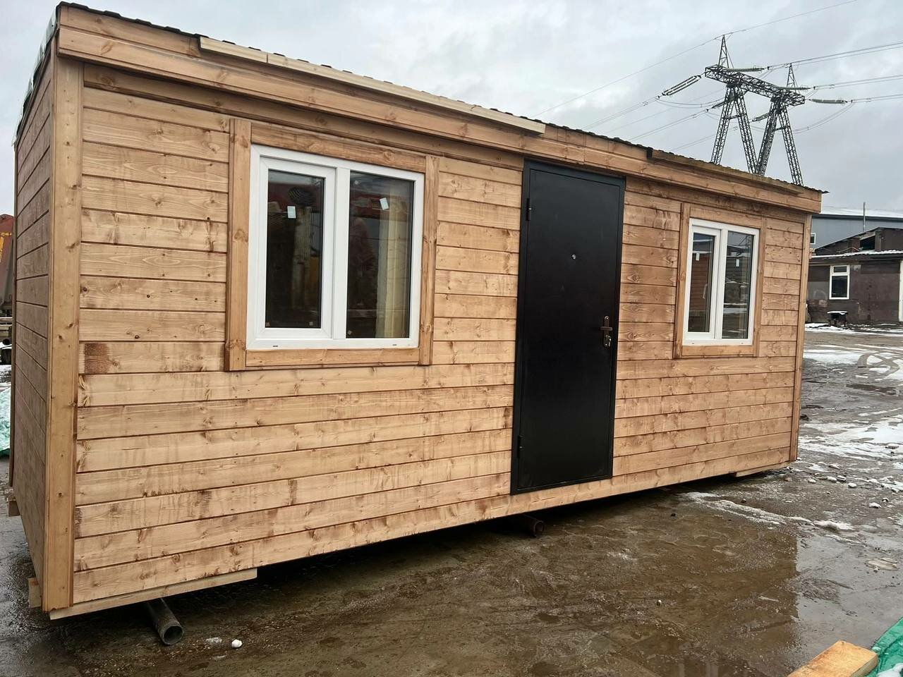 Бытовка утеплённая 6*2,3 м