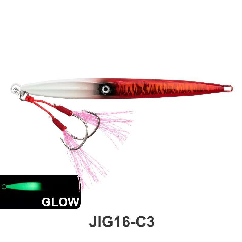 TEASER J16 40-500 г Джигбиты для морской рыбалки 400g, J16-0range