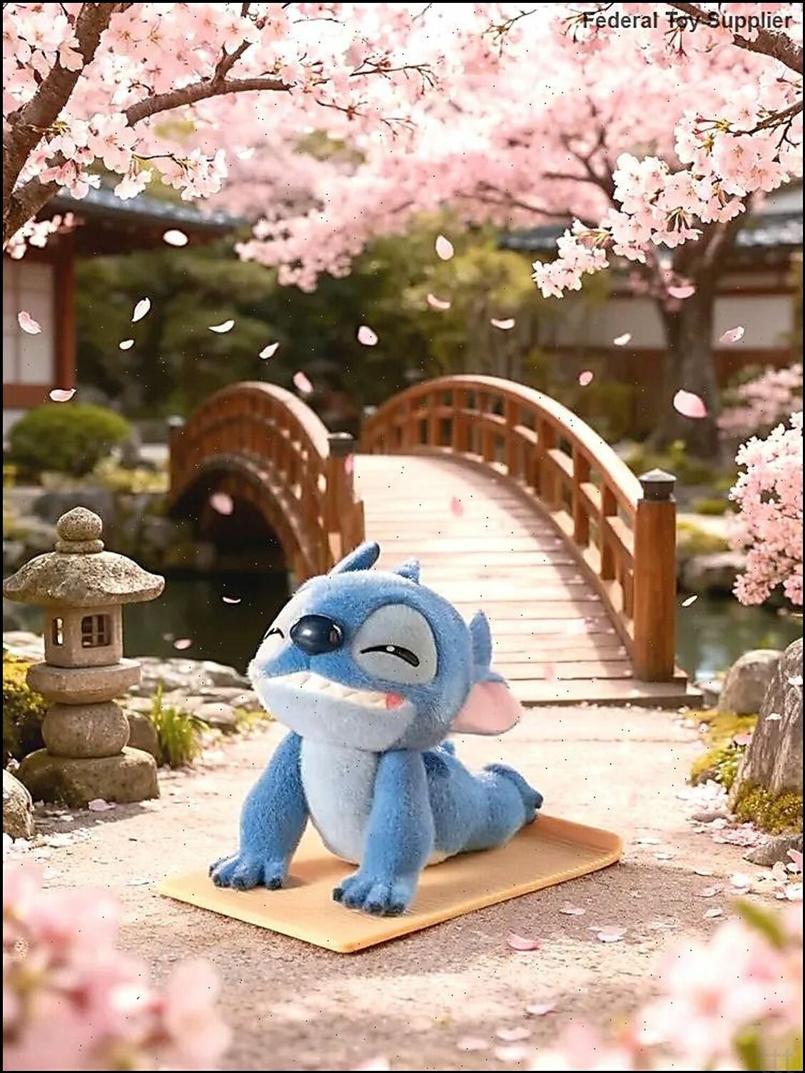 TOPTOY Stitch Коллекционные Фигурки Игрушки Слепая Коробка (Stitch Energy Yoga Series)