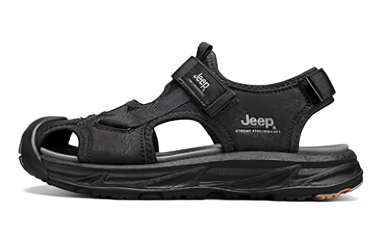 Сандалии мужские Jeep River Trekking черные 43 EU