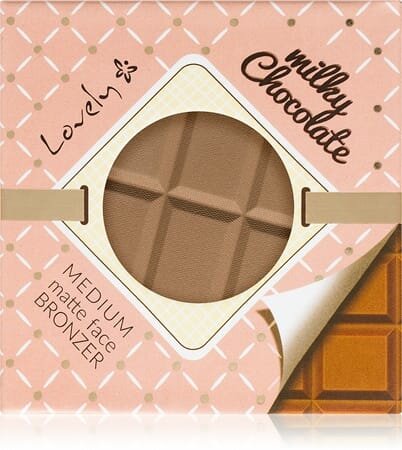 Бронзер Lovely Milky Chocolate, коричневый, 9 г