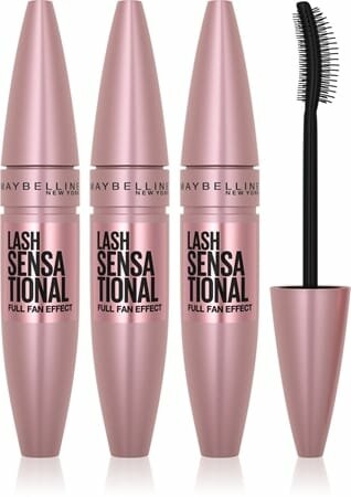 Тушь для ресниц Maybelline New York Lash Sensational, very black, 3 9,5 мл