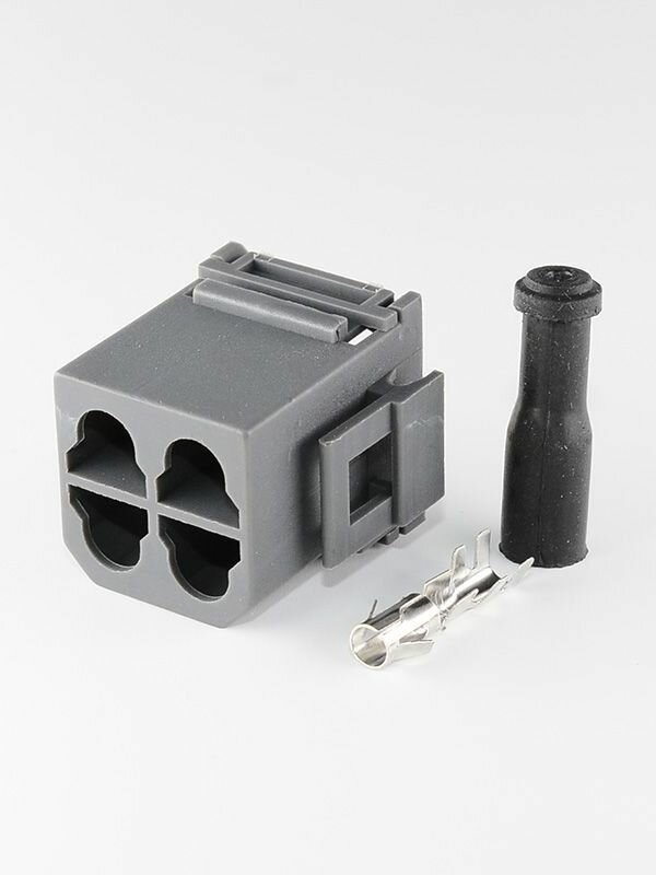 Разъем (колодка, фишка) 4 контактный (4 pin) 1259830 / VO1259830 грузовой и водной техники Volvo