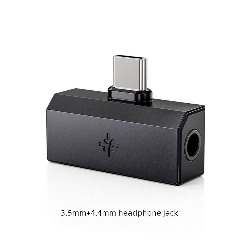 FiiO Tiny B Портативный DAC-усилитель с 3.5 мм и 4.4 мм разъемами, Черный